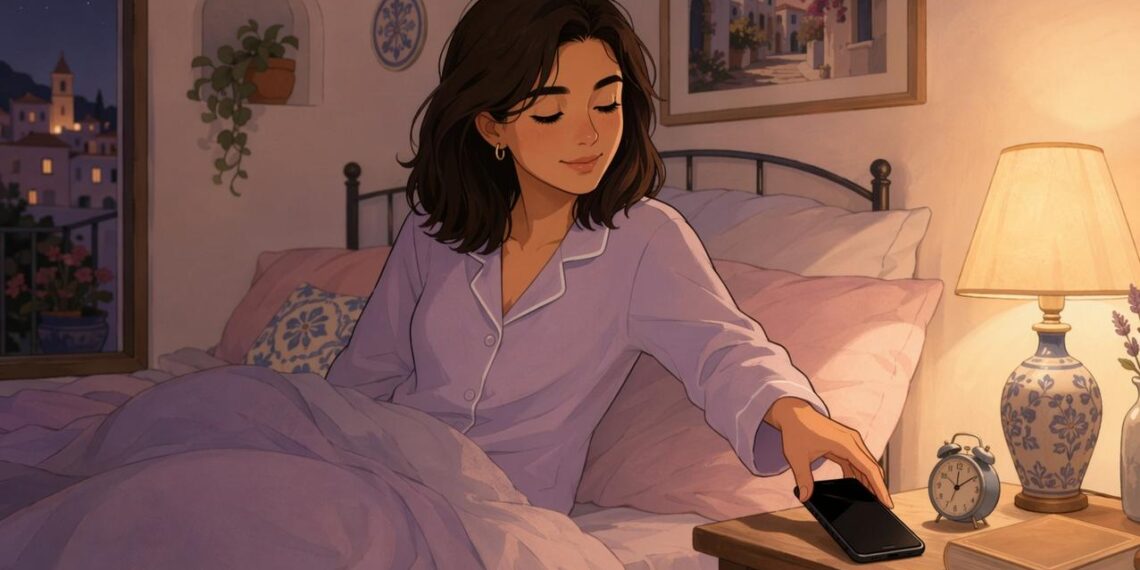 Apagar el móvil una hora antes de dormir no es solo una manía: ayuda a ...